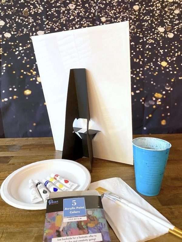 Painting Party Setup for Onsite Events - Paint The Town